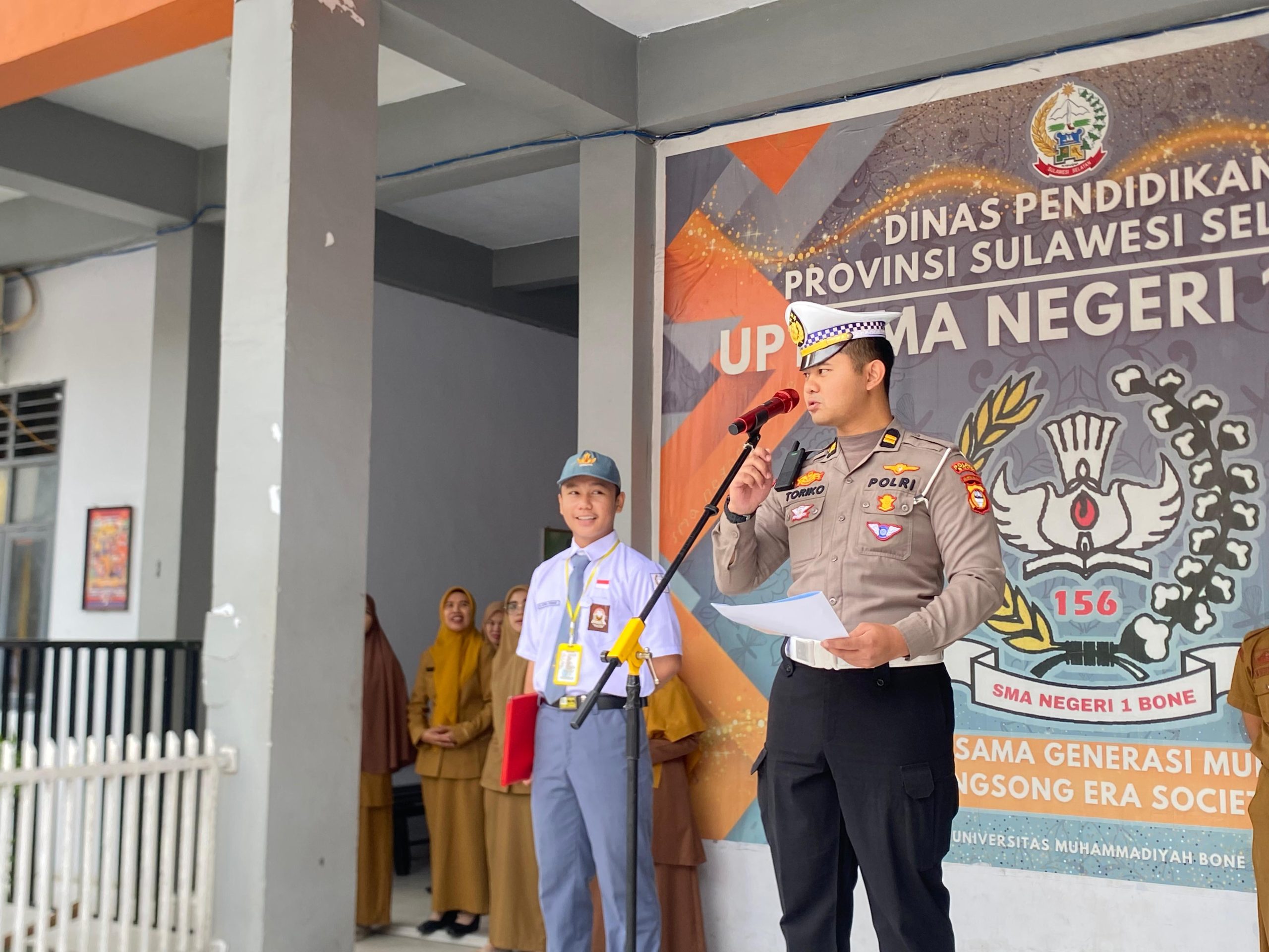 Sat Lantas Polres Bone Sosialisasi Ops Zebra Pallawa 2024 Di Sekolah – Kilas Bone